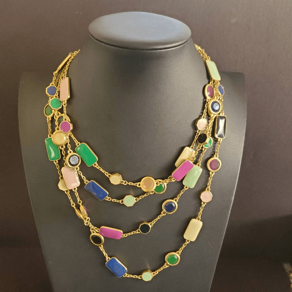 kate spade | Jewelry | Kate Spade Multi Pop Palette Four Strand Multi ...